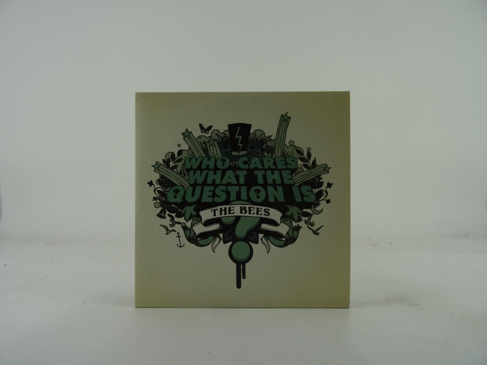 THE BEES WHO CARES WHAT THE QUESTION IS? (A29) 2 Track Promo CD Single ...