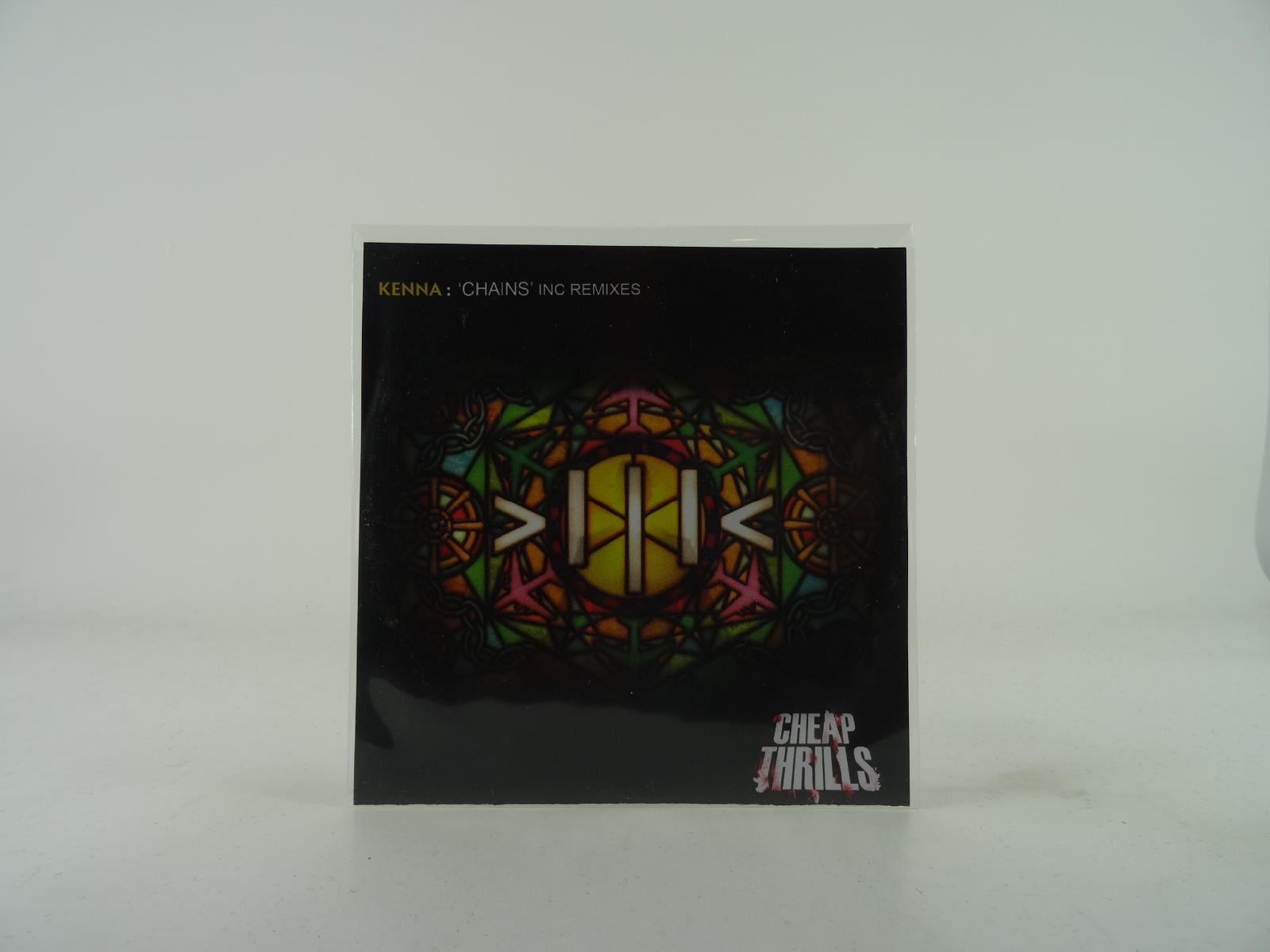 KENNA FT SHIMMY HOFFA CHAINS (A48) 3 Track Promo CD Single also Picture ...