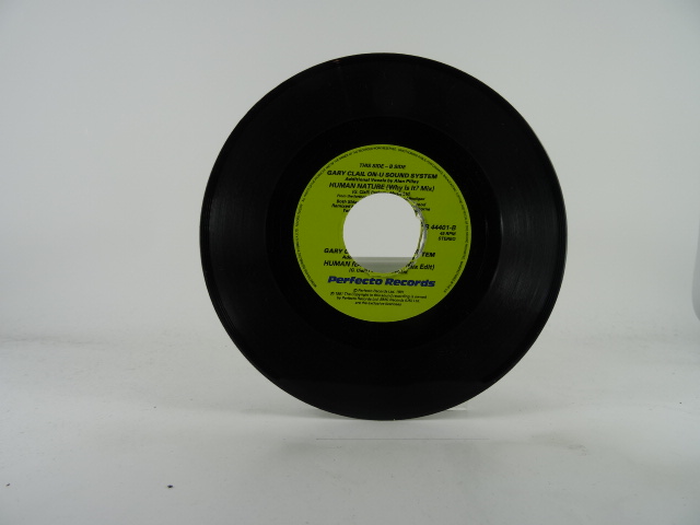GARY CLAIL ON-U SOUND SYSTEM HUMAN NATURE 14 (14) 2 Track 7" Single ...