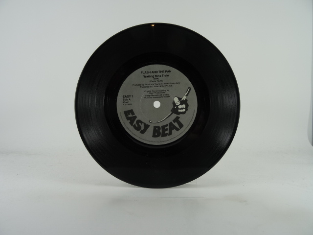 FLASH AND THE PAN WAITING FOR A TRAIN 15/1 (15) 2 Track 7" Single ...