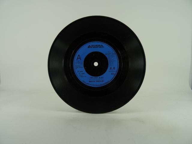 DAVID CASSIDY THE LAST KISS (36) 2 Track 7" Single also Plain Paper ...