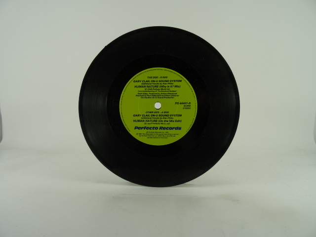 GARY CLAIL ON-U SOUND SYSTEM HUMAN NATURE 37 (37) 2 Track 7" Single ...