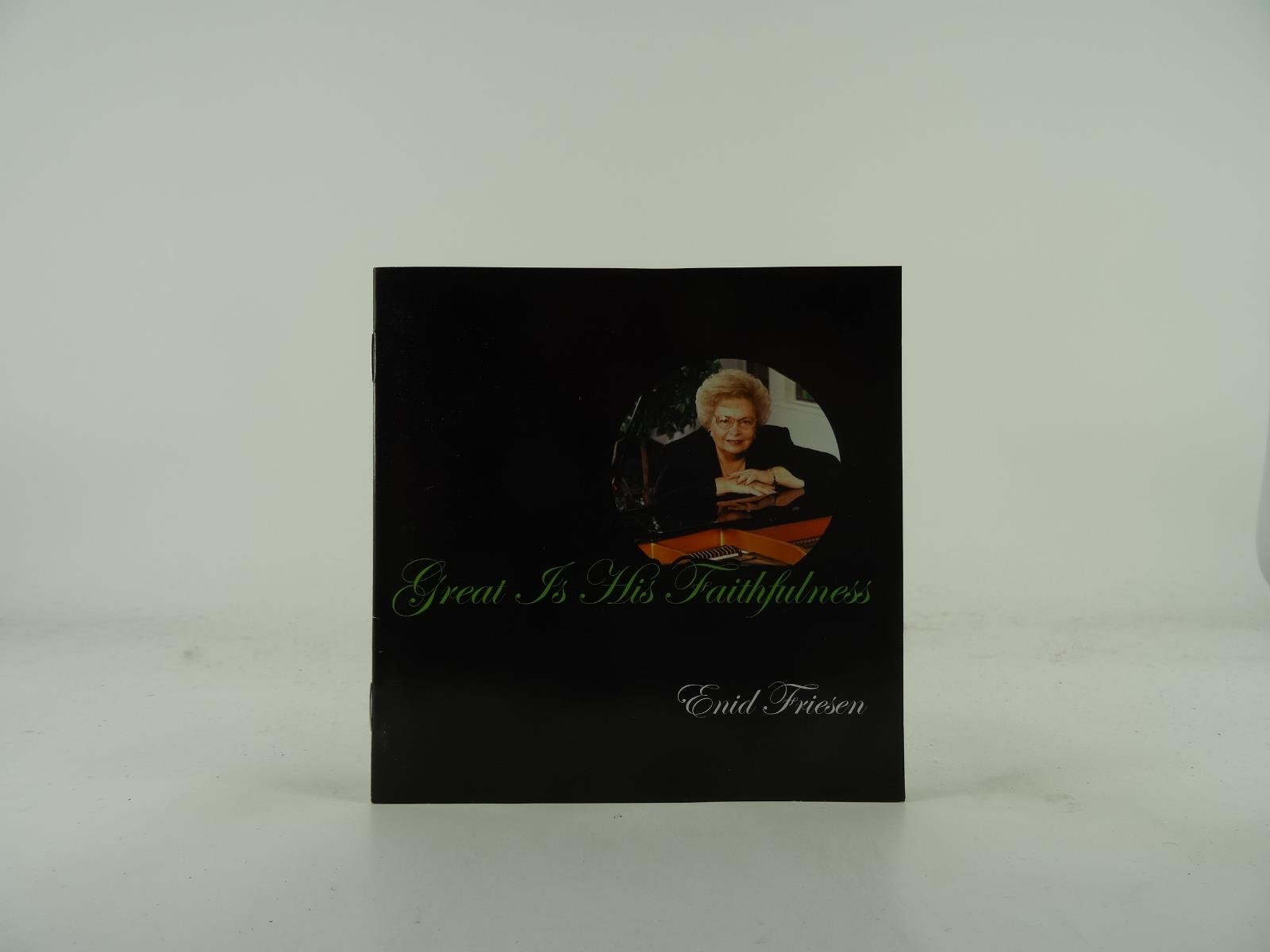 ENID FRIESEN GREAT IS HIS FAITHFULNESS (D65) 3 Track Promo CD Single including P | eBay UK