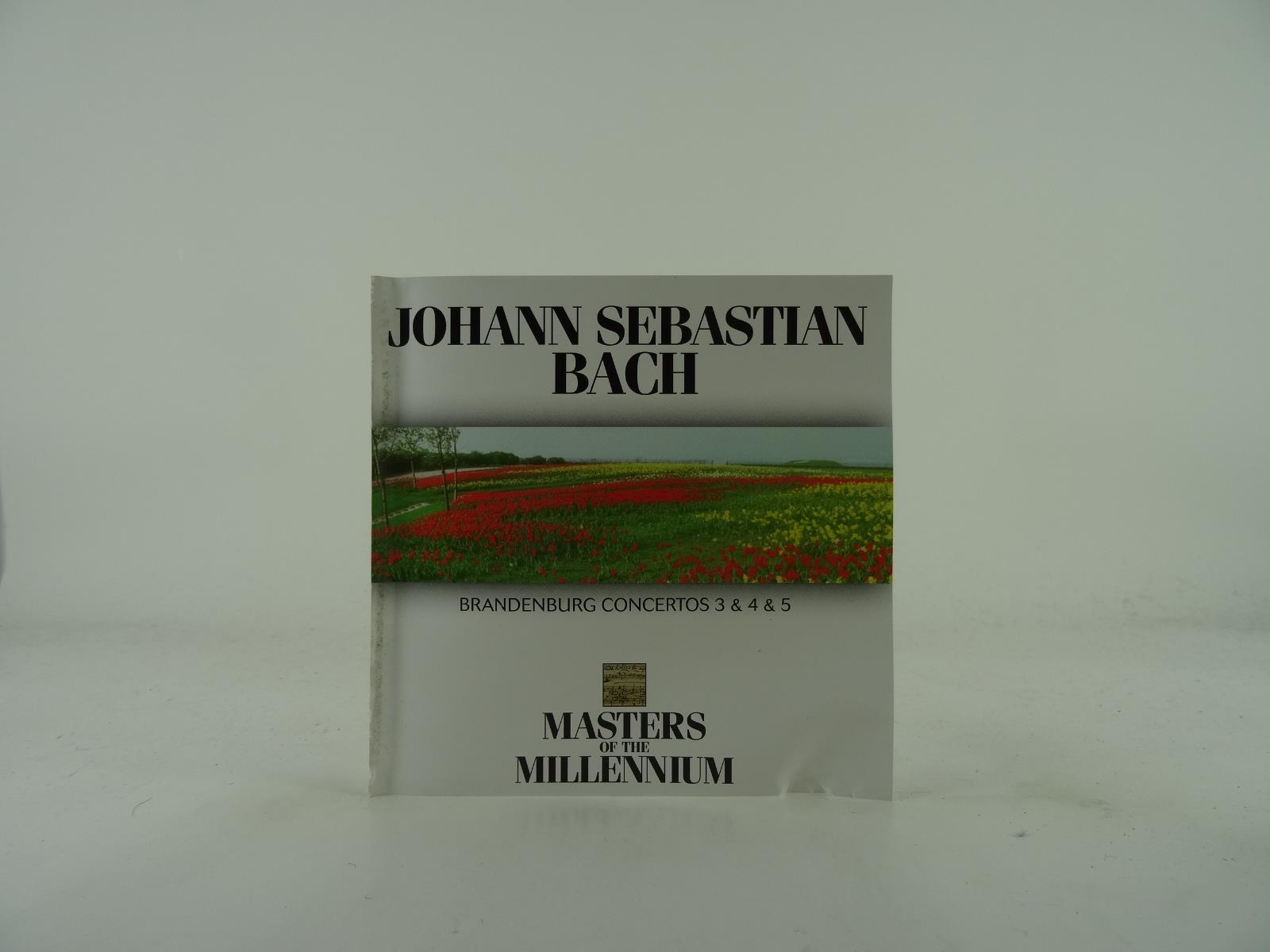 JOHANN SEBASTIAN BACH BRANDENBURG CONCERTOS 3AND4AND5 (116) 11 Track CD ...