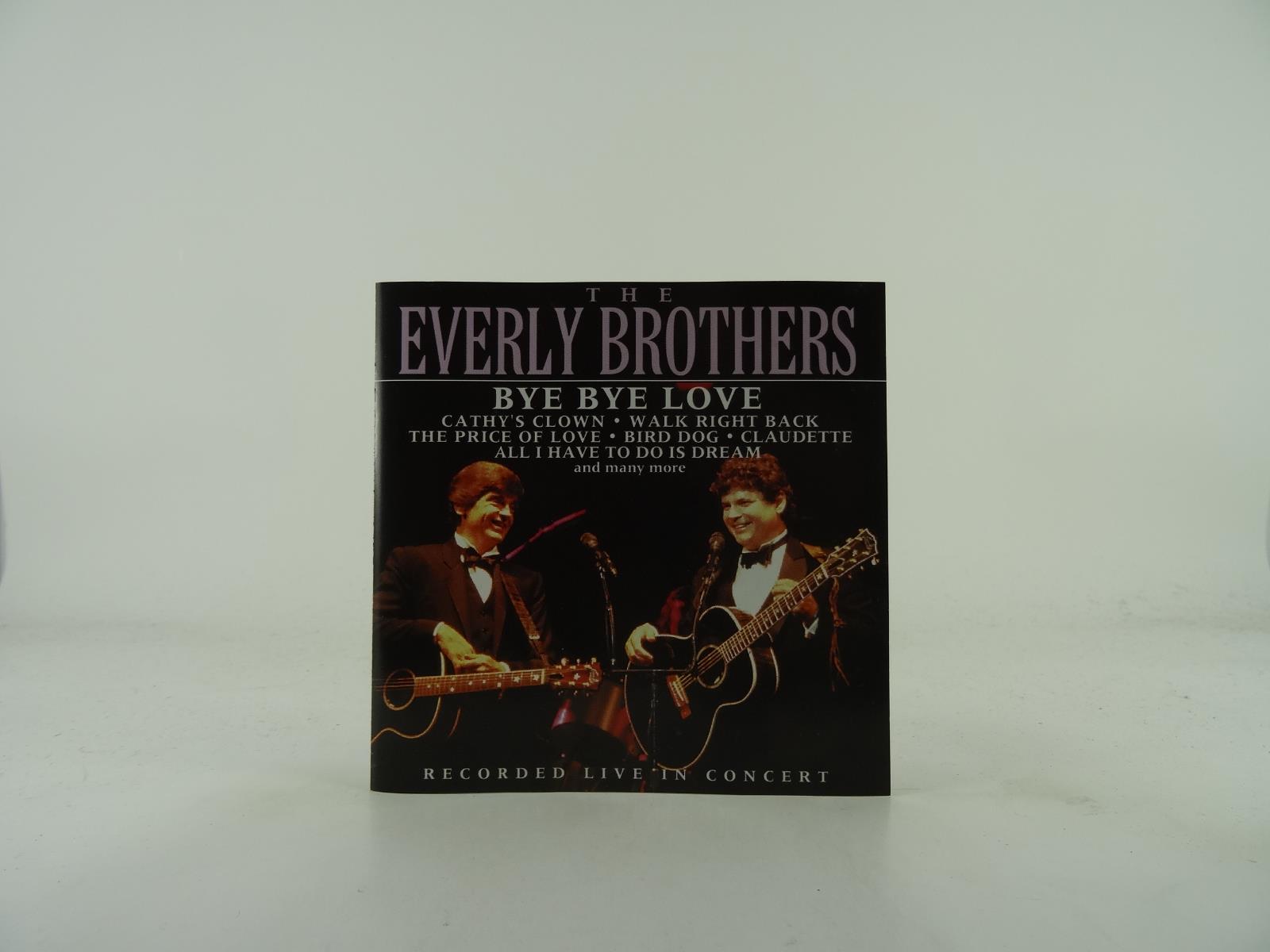 THE EVERLY BROTHERS BYE BYE LOVE (124) 18 Track CD Album including ...