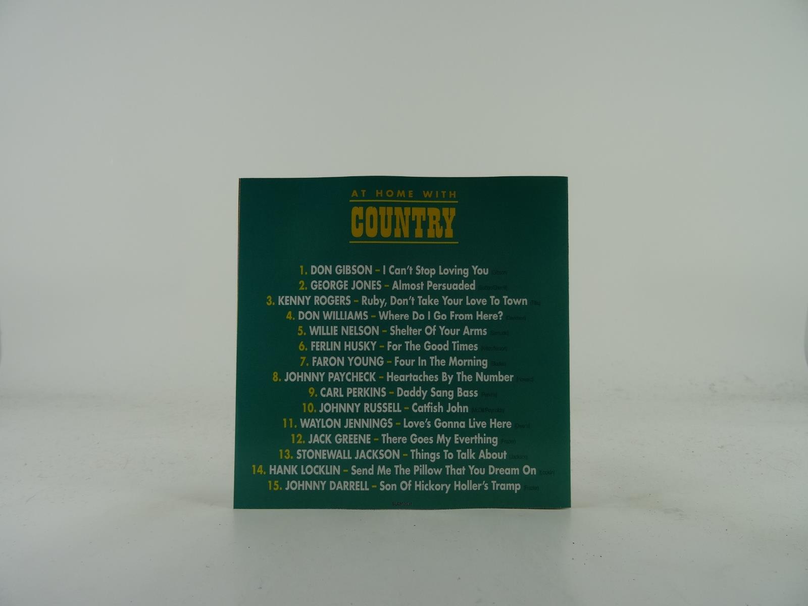 VARIOUS ARTISTS AT HOME WITH COUNTRY (135) 15 Track Promo CD Album ...