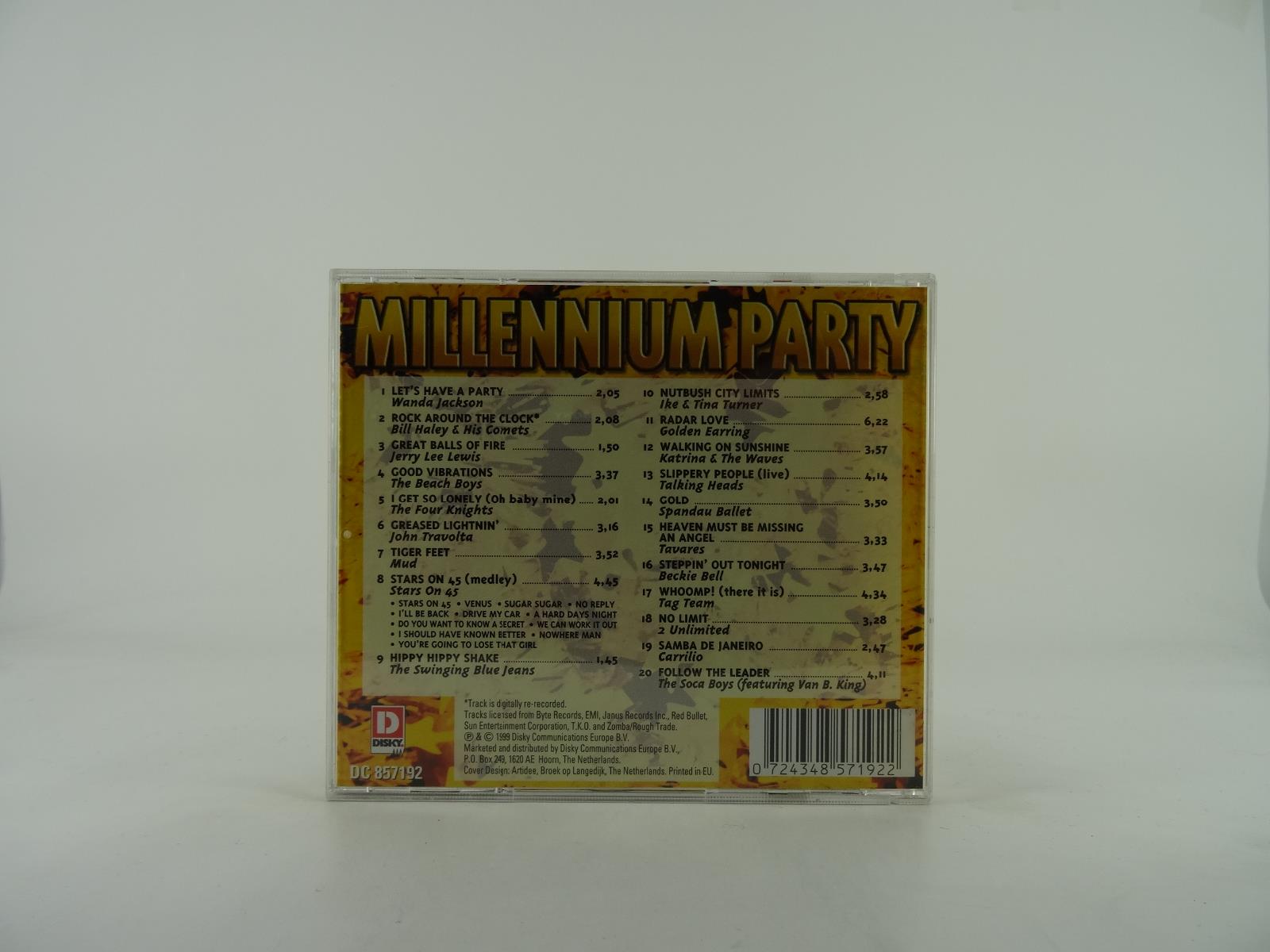 VARIOUS ARTISTS MILLENNIUM PARTY (261) 20+ Track CD Album also Picture Sleeve DI | eBay