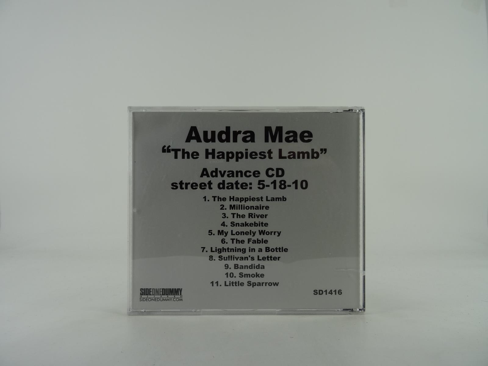 AUDRA MAE THE HAPPIEST LAMB (286) 11 Track Promo CD Album also White ...