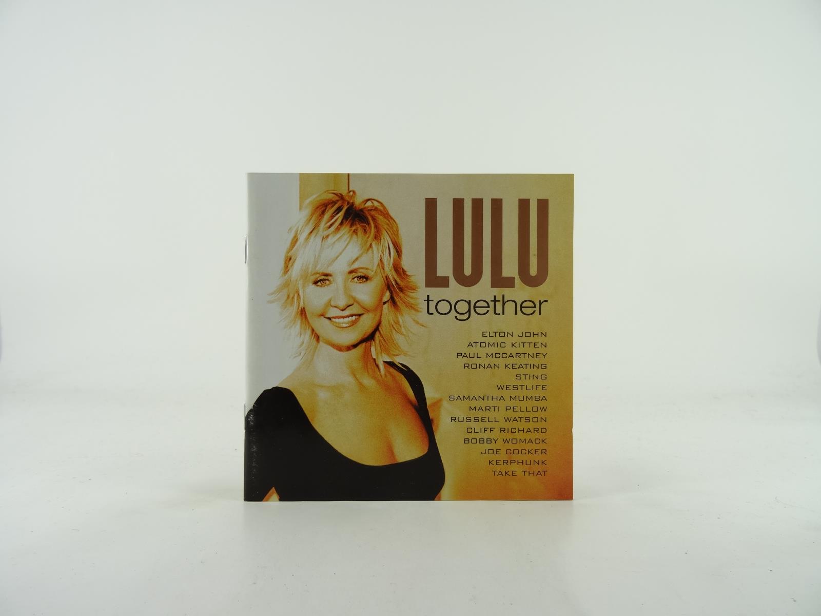 LULU TOGETHER (324) 14 Track CD Album also Picture Sleeve MERCURY ...