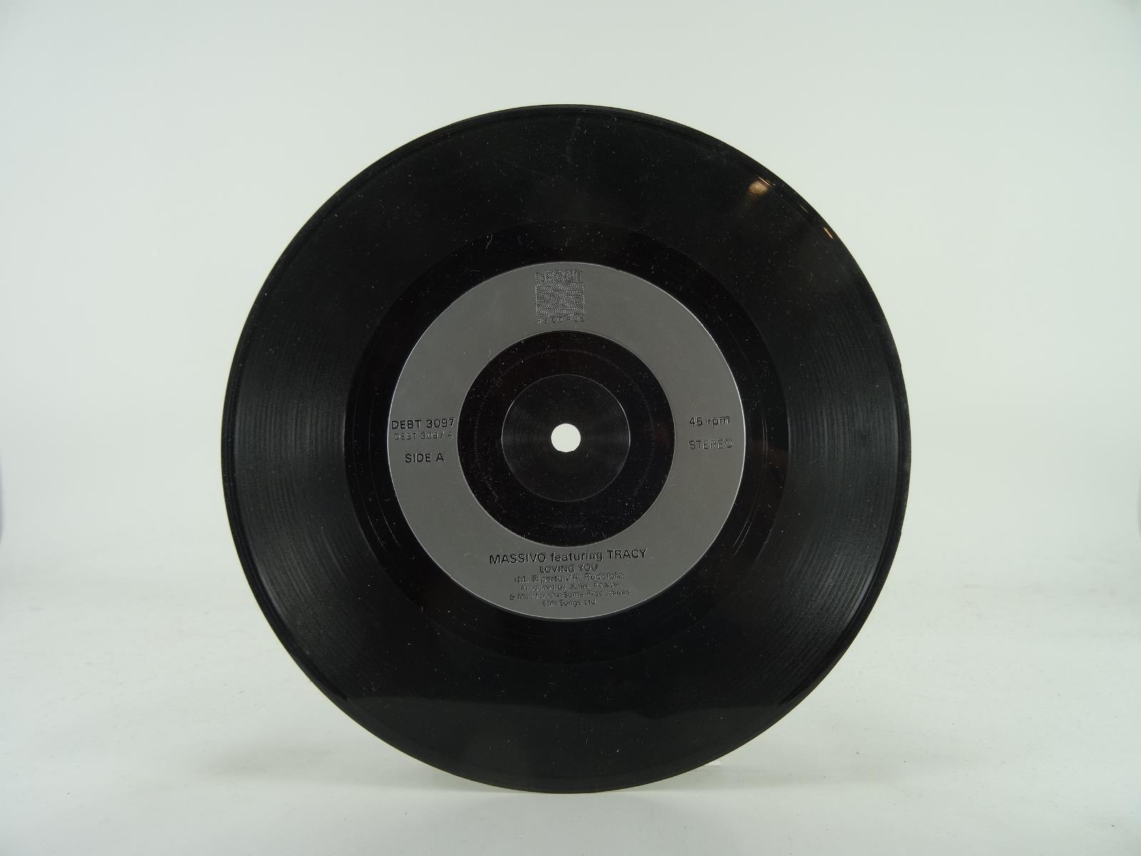 MASSIVO FT TRACY LOVING YOU (68) 2 Track 7" Single including Plain ...