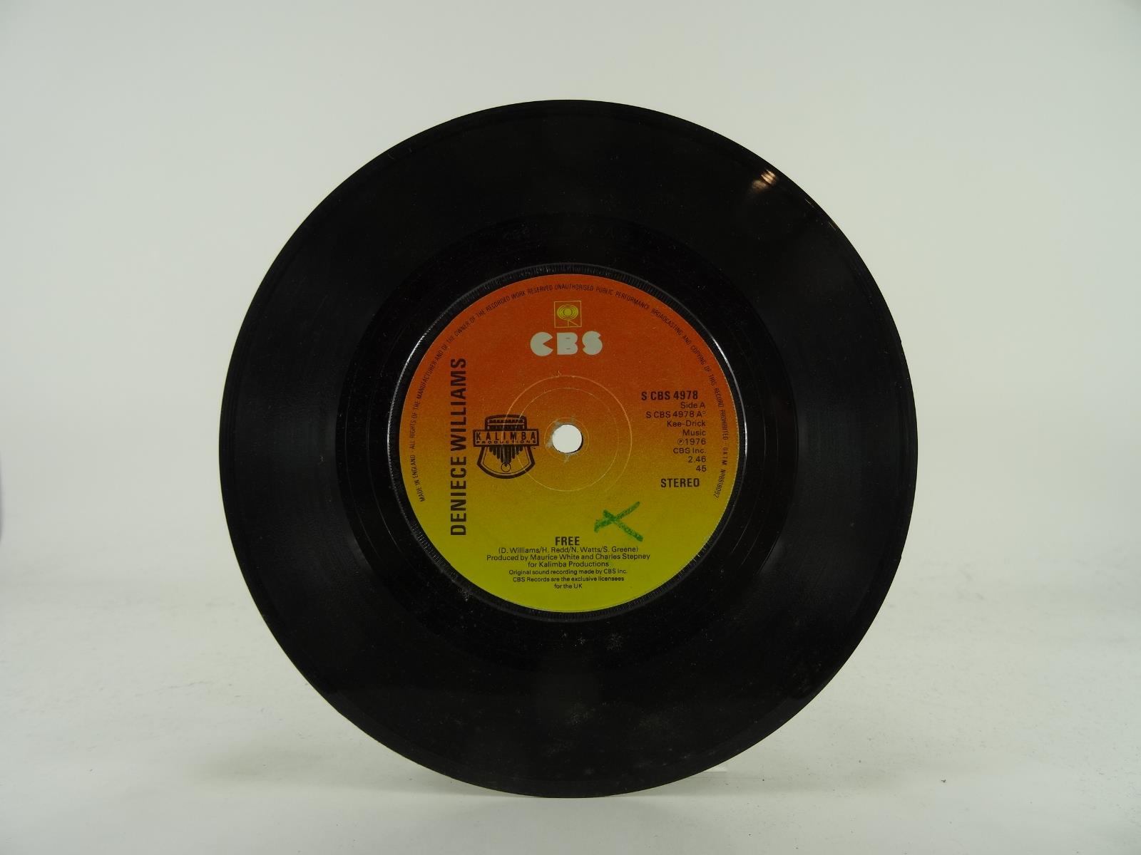 DENIECE WILLIAMS FREE 91/2 (91) 2 Track 7" Single including Plain Paper ...