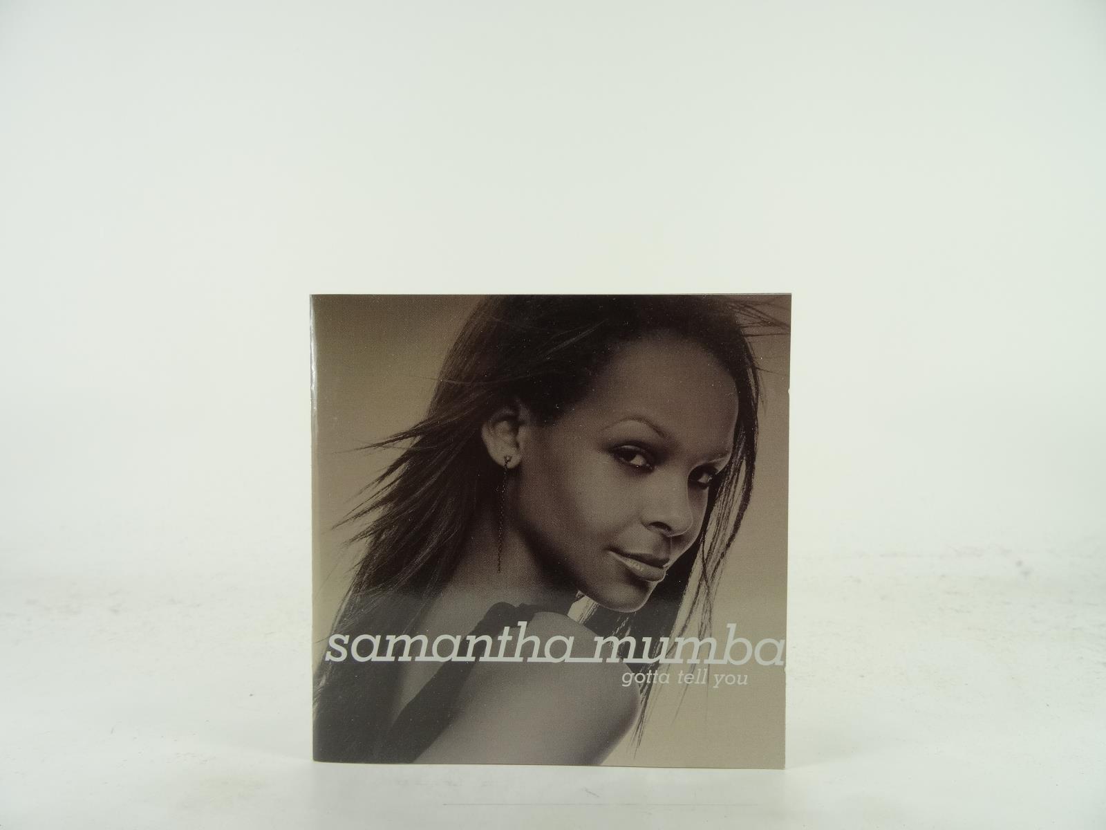 SAMANTHA MUMBA GOTTA TELL YOU (351) 15 Track CD Album also Picture ...