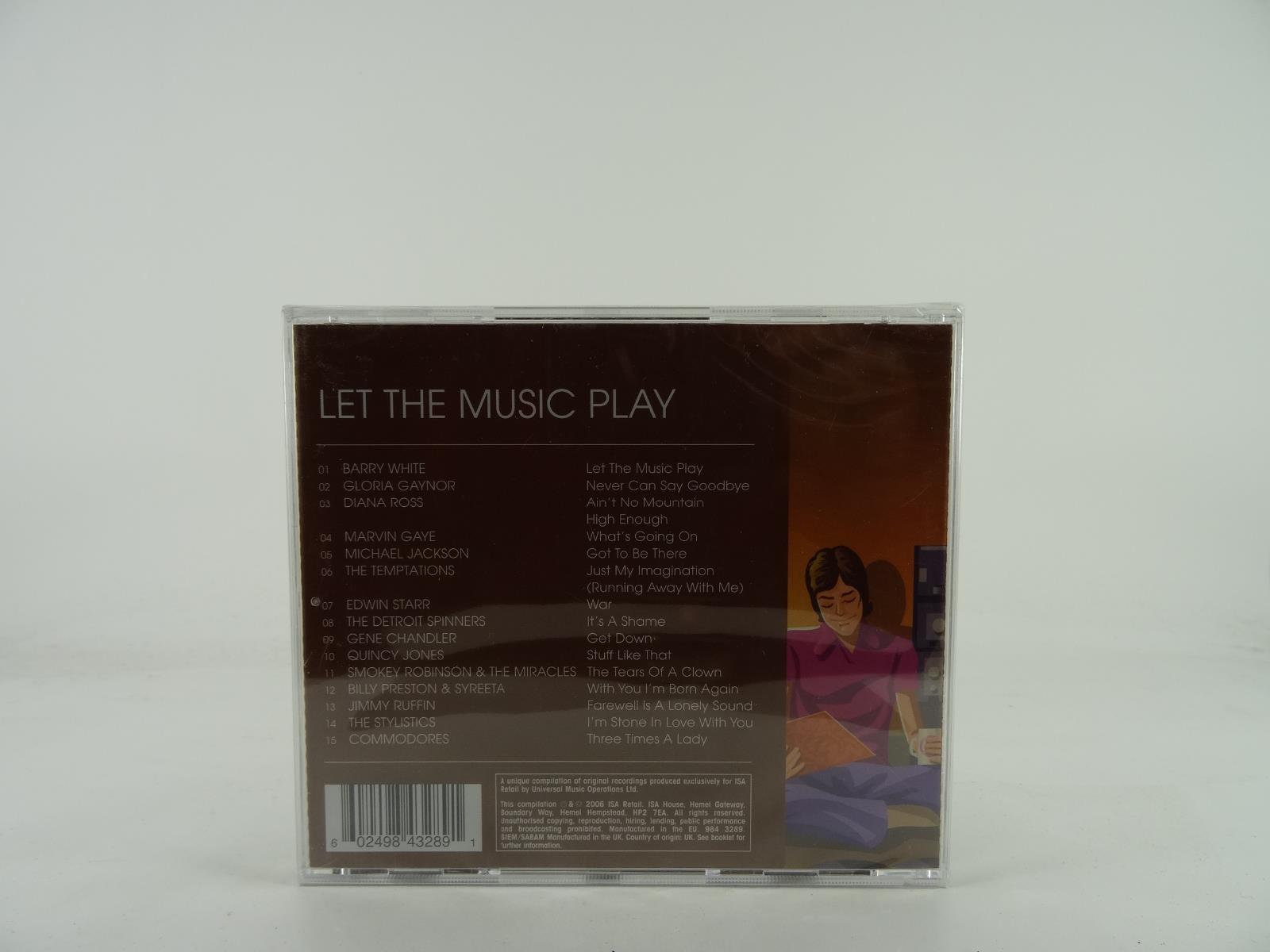 VARIOUS ARTISTS LET THE MUSIC PLAY (370) 15 Track CD Album including ...