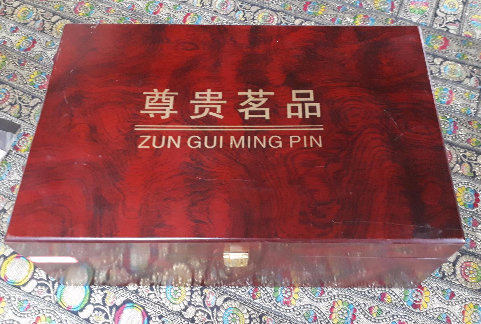 Antique Certified Set-Zun Gui Ming Pin-In Box-One Tea Pot And 6 Cups ...