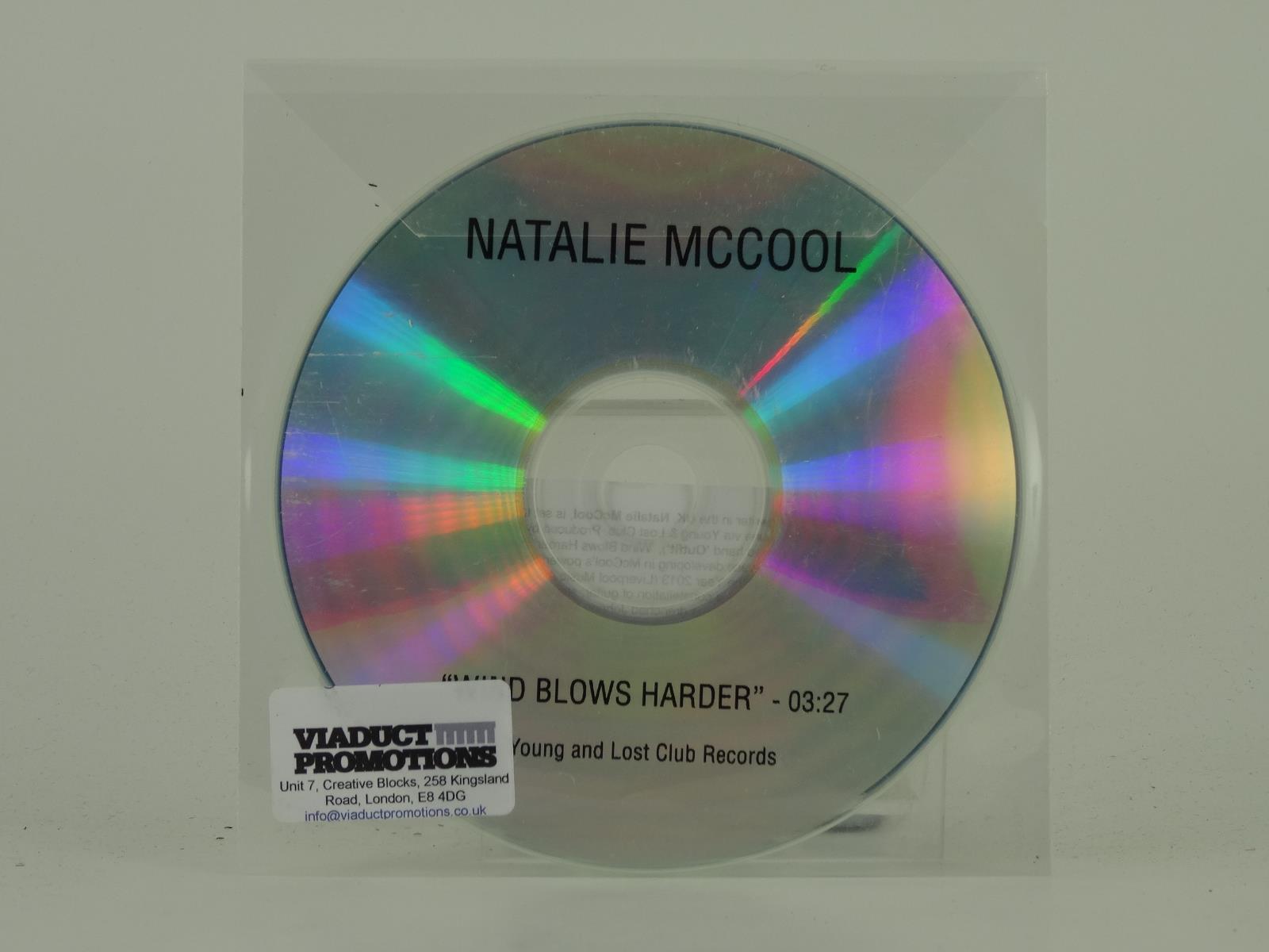 NATALIE McCOOL WIND BLOWS HARDER (D5) 1 Track Promo CD Single also ...