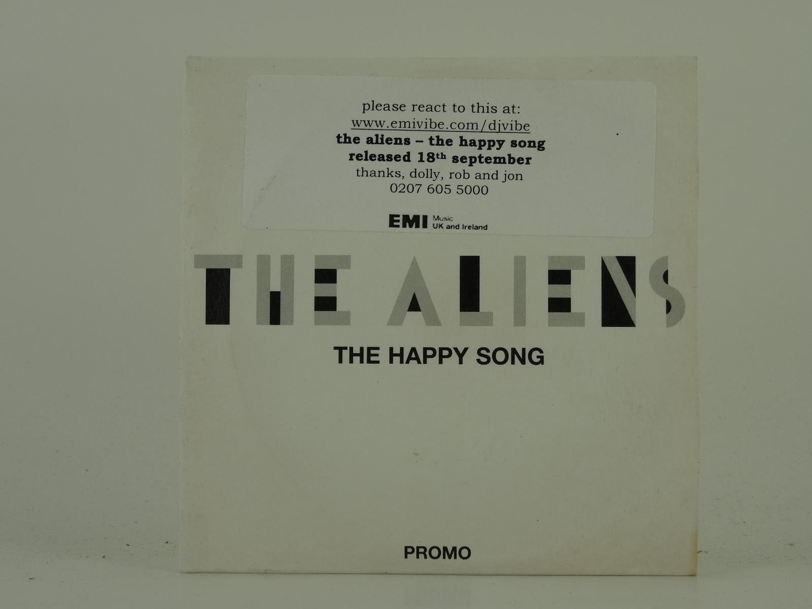 THE ALIENS THE HAPPY SONG (D12) 2 Track Promo CD Single including Card ...