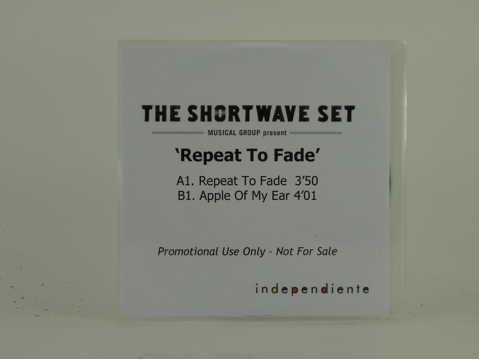 THE SHORTWAVE SET REPEAT TO FADE (D34) 2 Track Promo CD Single ...